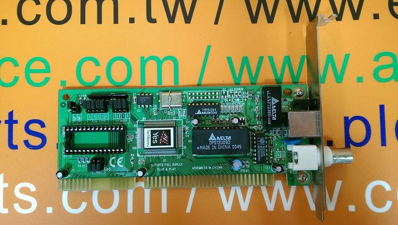 DELTA LANF7236G-0109 COMBO PC NIC WBNC CONN DPS12U09D - PLC DCS SERVO Control MOTOR POWER SUPPLY ...